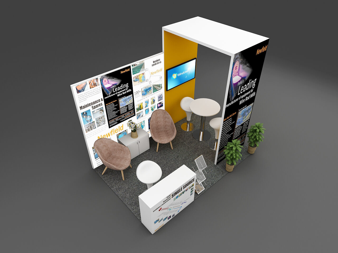 Booth 3x2 - Exhibition Stand Design Builder Company