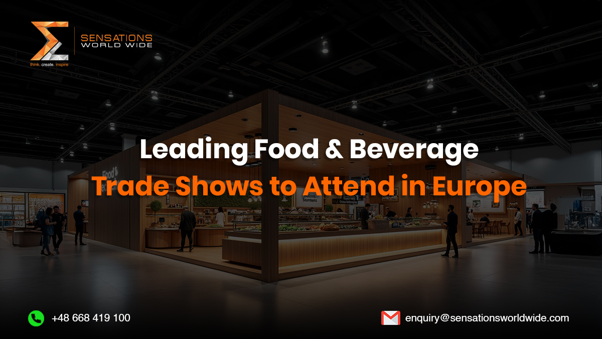 Top Food & Beverage Trade Shows Europe 2026-27